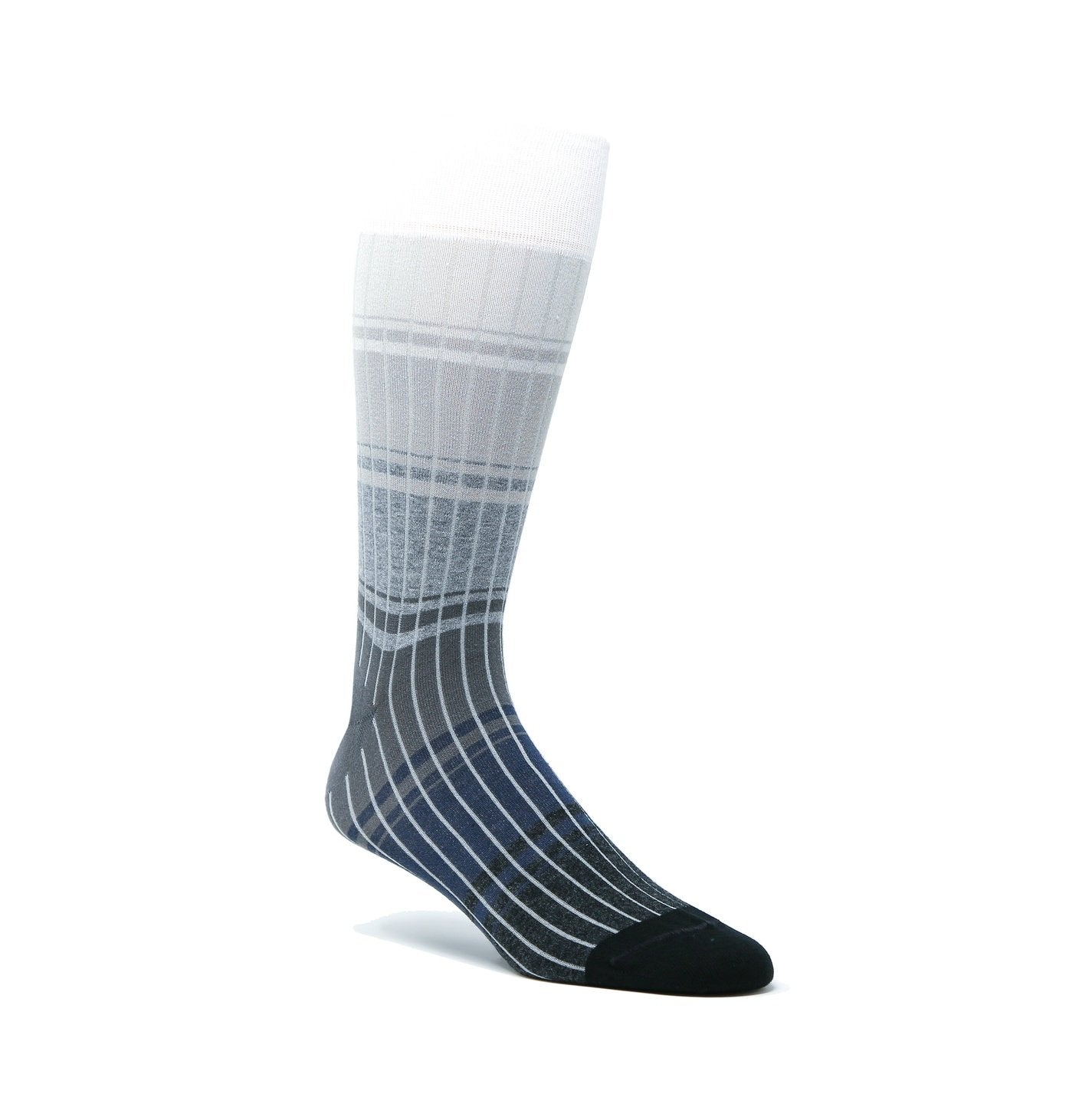 Men's Gradient Socks | Black to Light Gray or Red to Blue Gradient ...